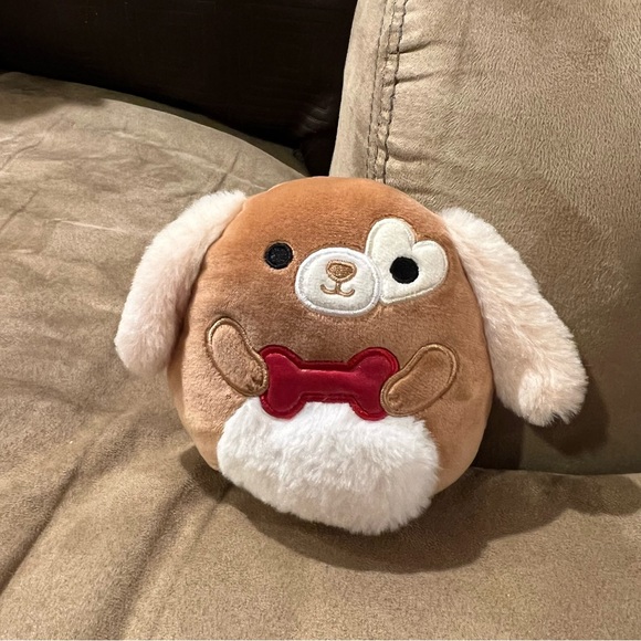 Squishmallows | Toys | Squishmallows Cute Soft Dog With Bone Plush Toy ...